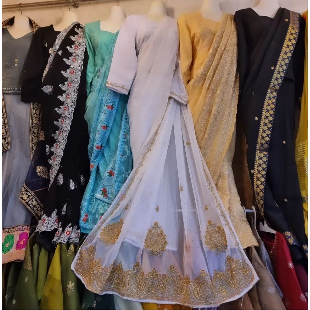 Original Indian Sari fabric | Shopee Malaysia