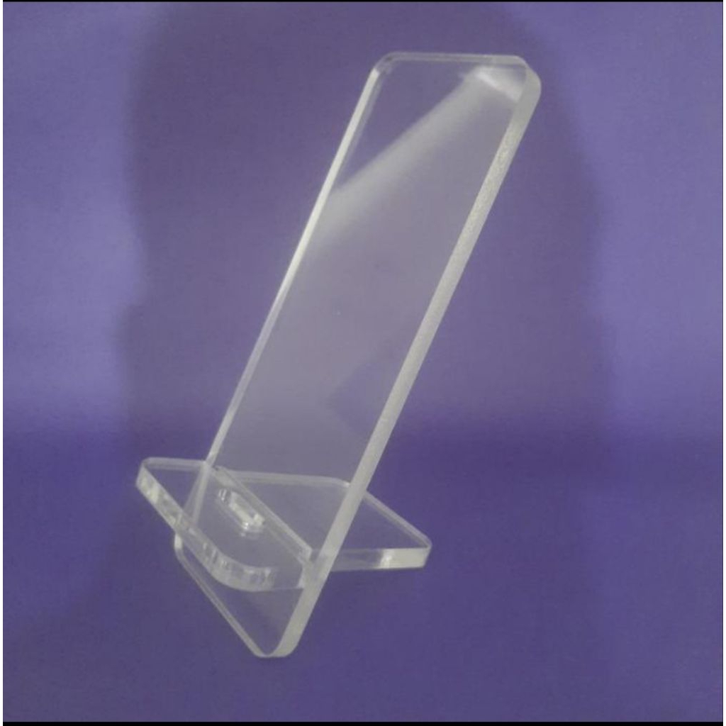 HP 8mm Acrylic Cell Phone Stand-Acrylic Phone Holder | Shopee Malaysia
