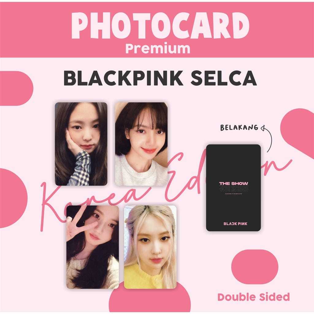 BLACKPINK Premium Photocard Blink Jisoo Jennie Rose Lisa Collection ...