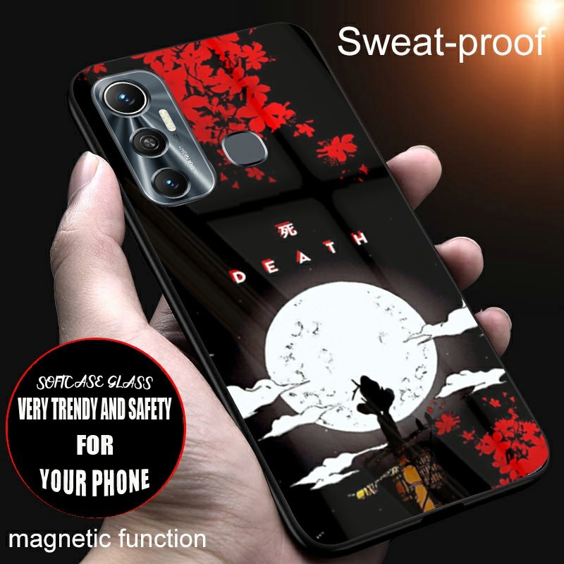 HP Latest glass Softcase GC30 For lnfinix Hot 11 Hot 11 play Hot 12 Hot ...