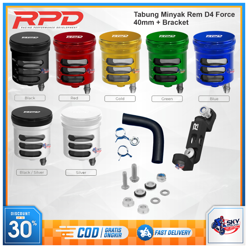 Rpd D4 Force Brake Fluid Tube + Original PNP Prism Bracket | Shopee ...
