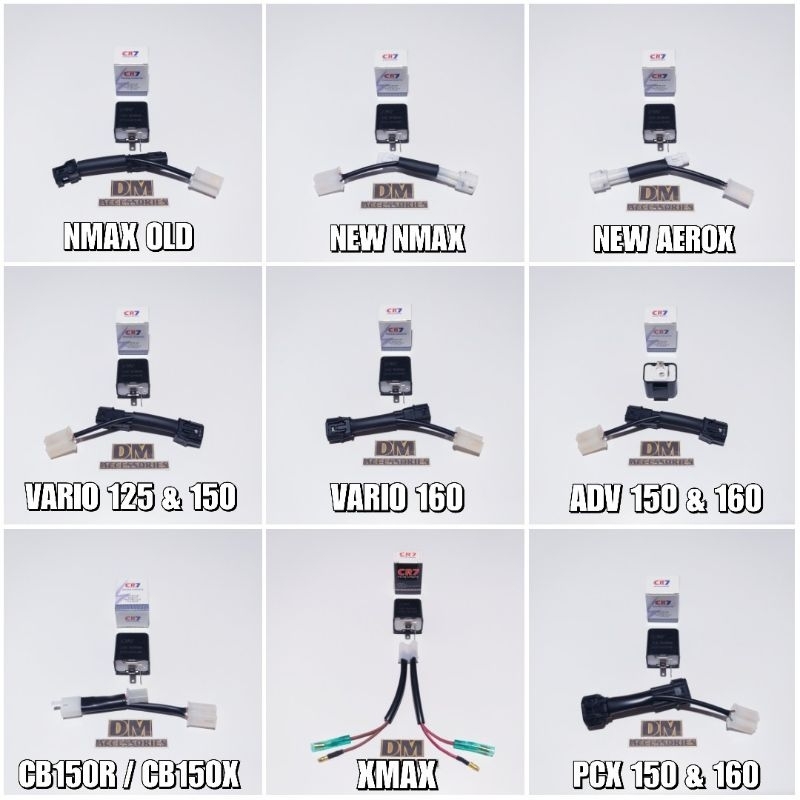 Socket & FLASHER FLASHER BRAKE LIGHTS NMAX XMAX NEW NMAX AEROX NMAX NEO ...