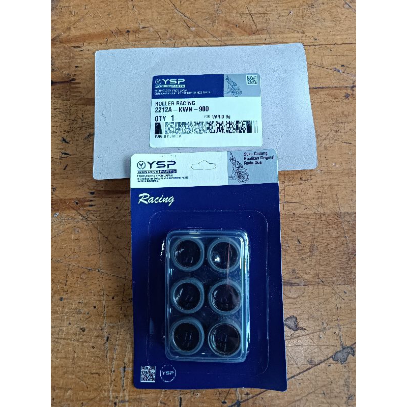 Roller SET RACING KWN VARIO 9 GRAM ORIGINAL YSP FCC | Shopee Malaysia