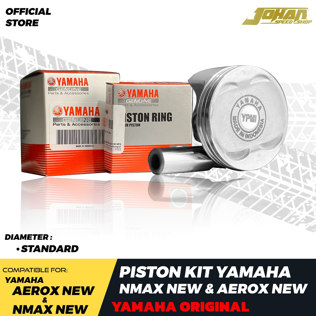 Piston Kit Yamaha Aerox Old Aerox New Nmax New B6h Standard Size ...