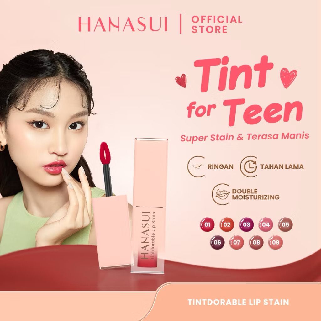 [135] Hanasui TINTDORABLE LIP STAIN LIPTIN | Shopee Malaysia
