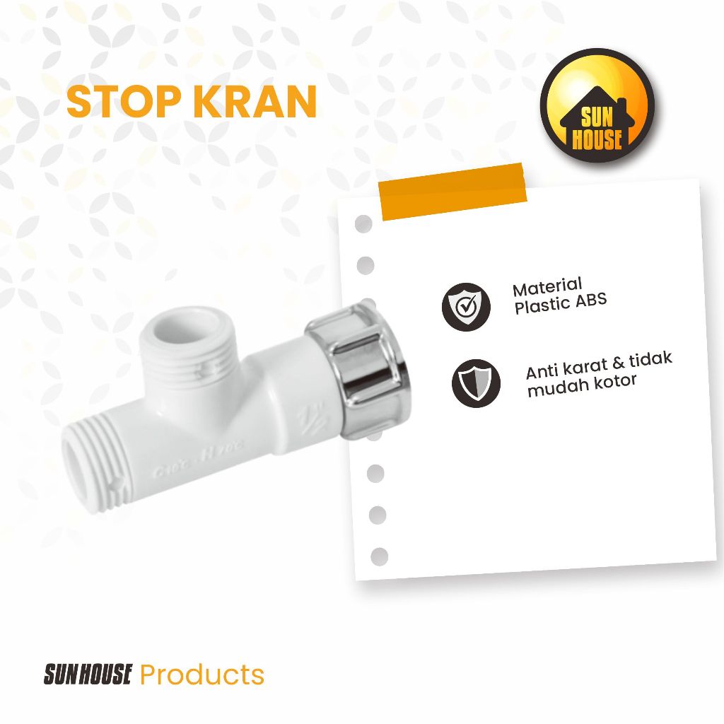 Sunhouse Stop Faucet WC Water Toilet WC Wall Jet Shower Leak-Proof Anti ...