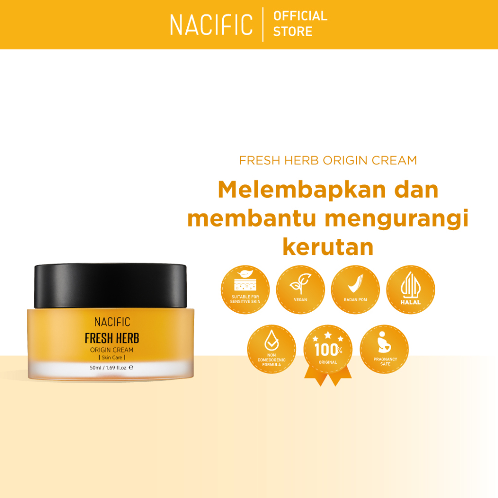 Nacific Fresh Herb Origin Cream (50ml) RENEW | Shopee Malaysia