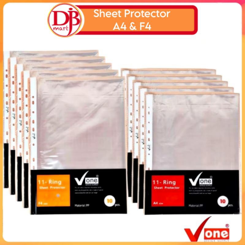 Djb - Sheet Protector A4 - F4 File Folder Folio Plastic Binder ...
