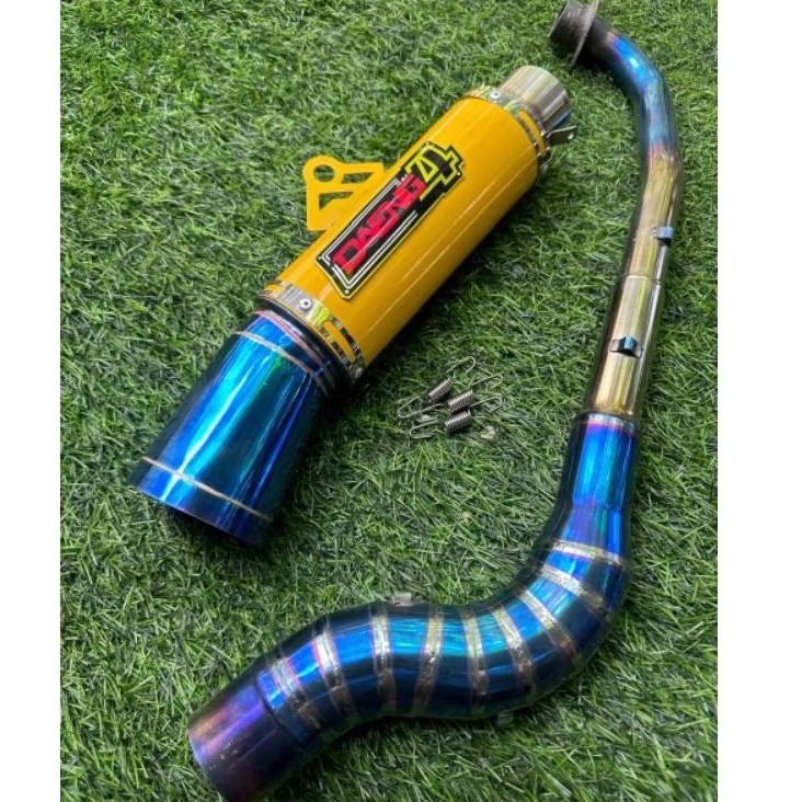 Daeng sai4 Pipe canister conical open specs exhaust Pipe for Wave 125 ...