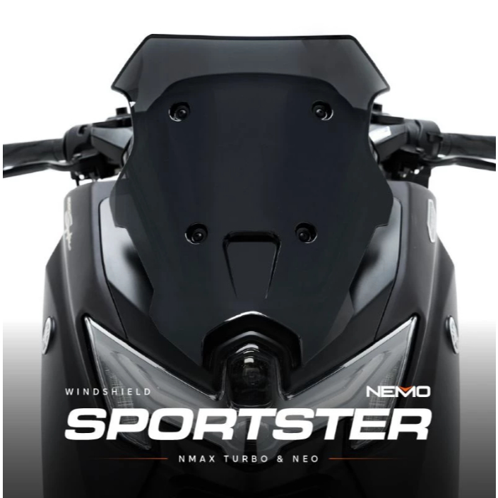 Nemo Windshield / Visor Yamaha Nmax Turbo and Neo Type Sportster ...