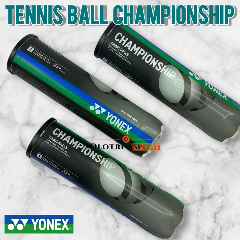 Yonex CHAMPIONSHIP Tennis Ball contains 4 ORIGINAL | Shopee Malaysia