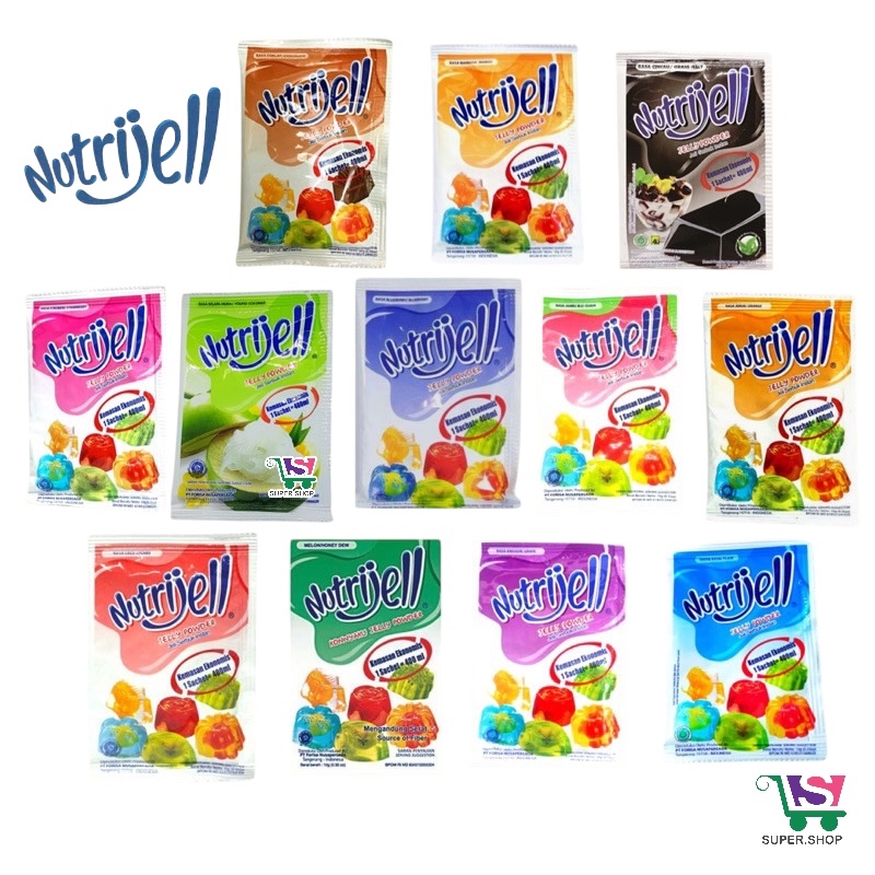 Nutrijell Economical Jelly Flour Premix 10 Grams | Shopee Malaysia