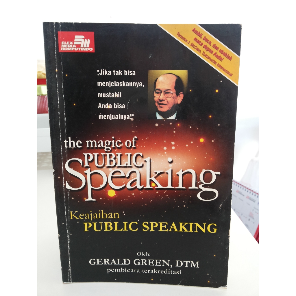 The Magic of Public Speaking book --- Gerald Green DTM | Shopee Malaysia