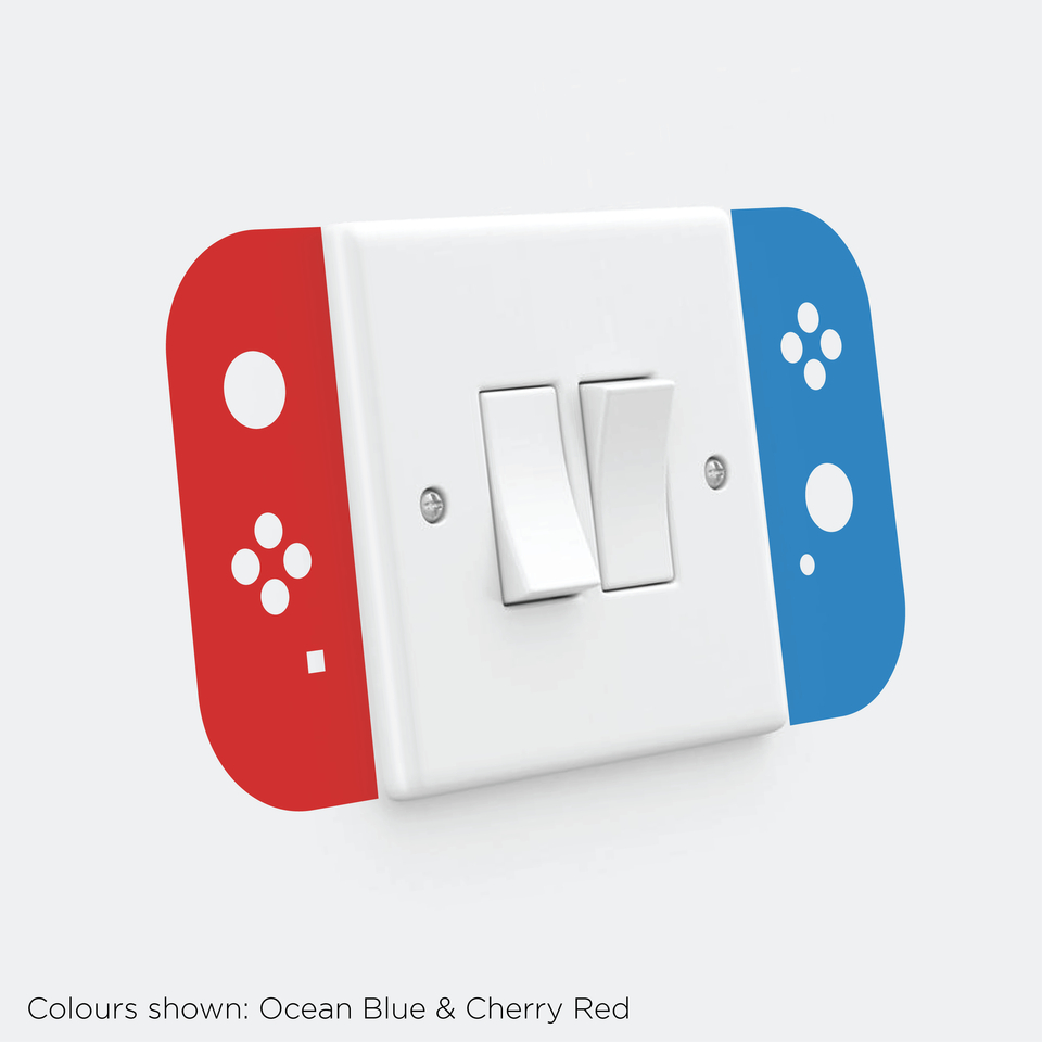 Nintendo Switch Wall Light Socket Electrical Plug Switch Sticker - Wall ...