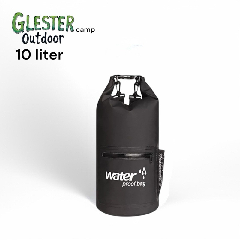 Water Bag 10 liters / outdoor Waterproof Bucket Dry Bag with Extra Pocket 10L - OB114-10L ...