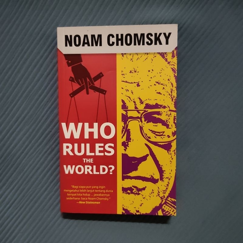 Original Book • Who Rules The World - NOAM CHOMSKY | Shopee Malaysia