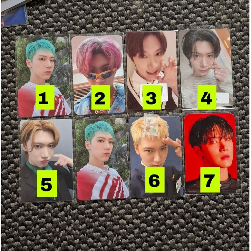 Photocard ten wayv nct golden age universe kms omy on my youth pilot ...