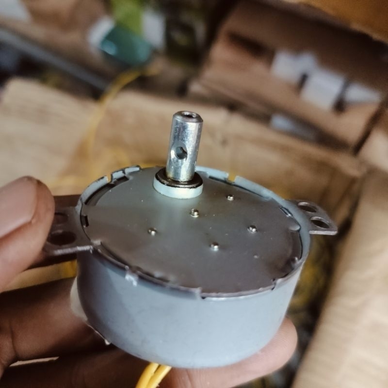 Synchronous MOTOR ROTARY DYNAMO AC 220v 50 60hz 5W LAMBAT ROTARY MOTOR ...