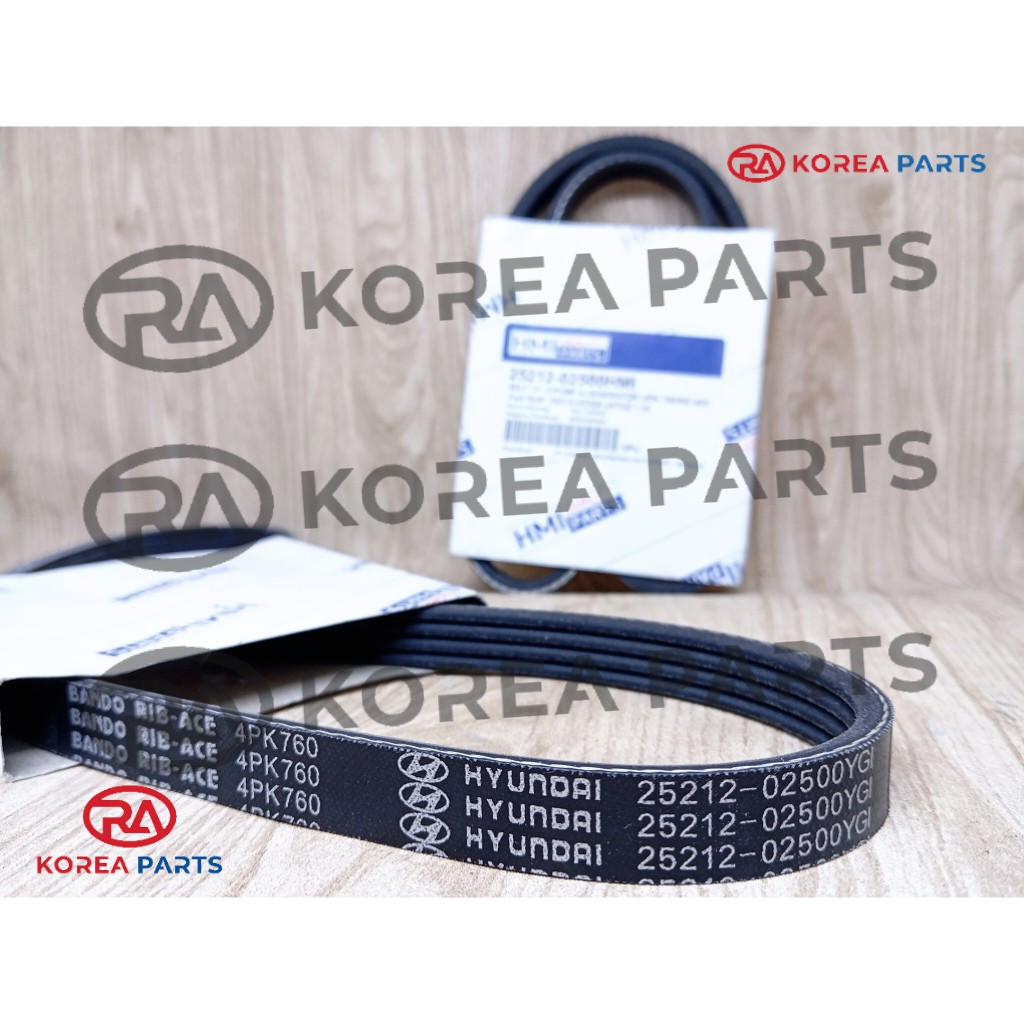 Fan Belt V Vbelt Hyundai Atoz Kia Visto Van Fan Strap 4PK 760 ...