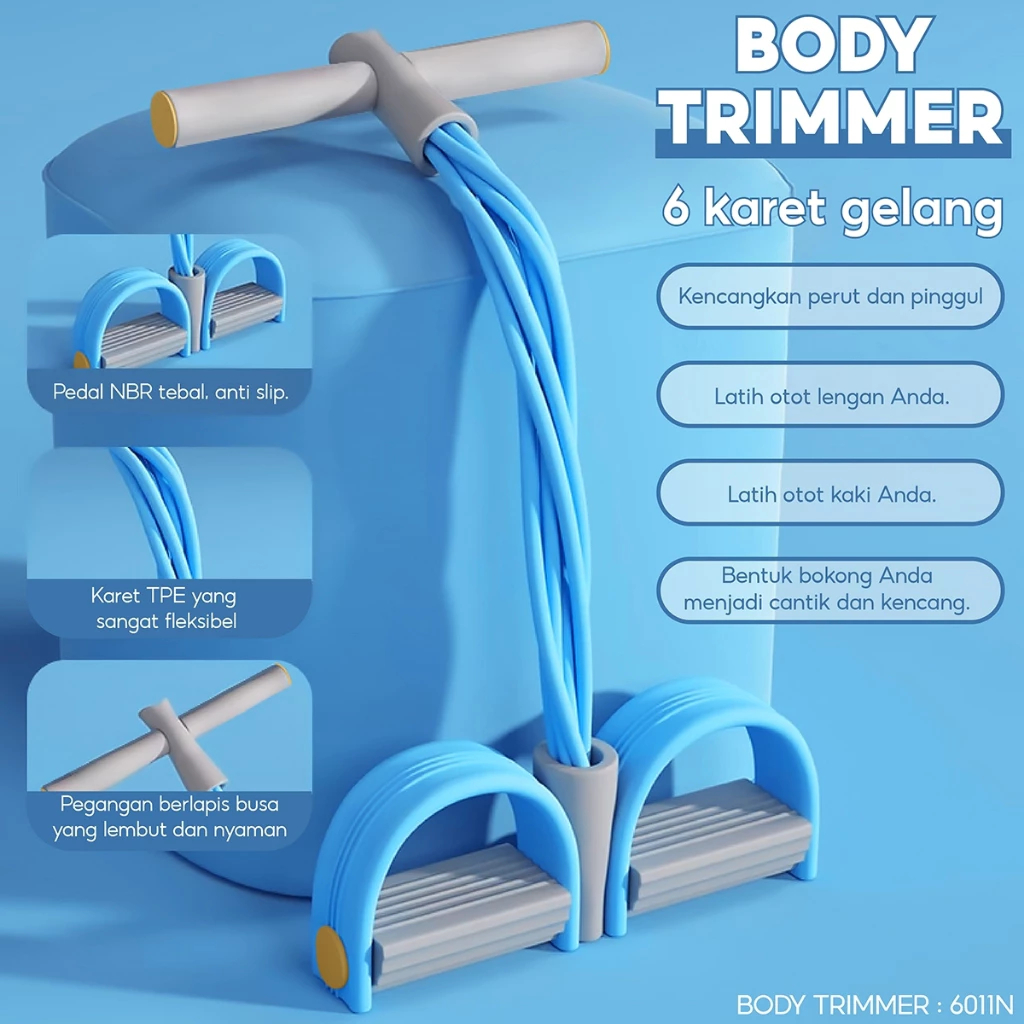 Tokojujur Tummy Trimer Fitness Tummy Trimmer Home Tummy Trimmer 6 Tube ...