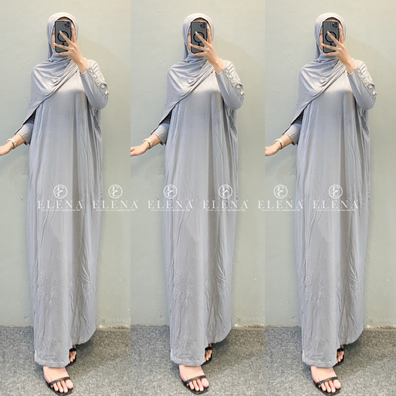 Yora RAYON SET | Safi KNIT DRESS | Inara's DRESS | Eid DRESS | Hijab DRESS SET | Shopee Malaysia