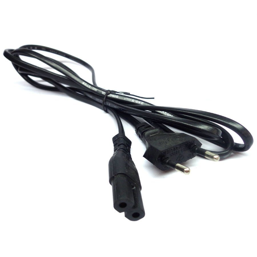 Ps3 Power Cable PS4 PS5 Number 8 Power Cable 2 Pin Flat Plug 2Pin Jack ...