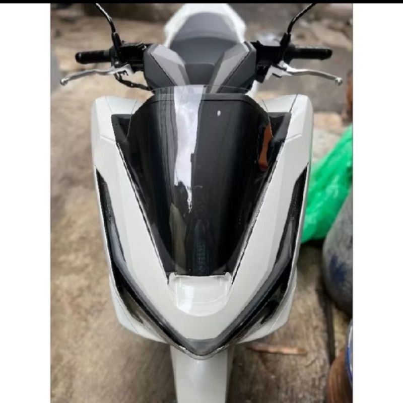 WINDSHIELD PCX 160 2025 VISOR PCX NEW 2025 SHORT/CEPER TYPE 3MILI THICK ...