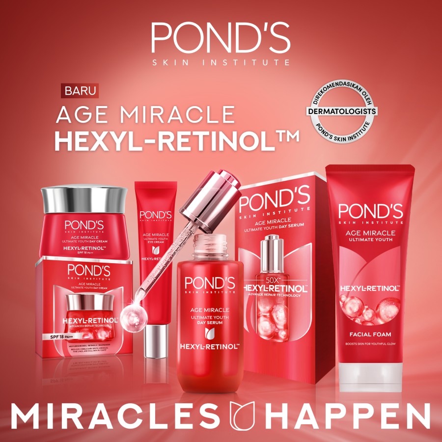 Ponds Pond's Age - Miracle Hexyl-Retinol Series | Shopee Malaysia