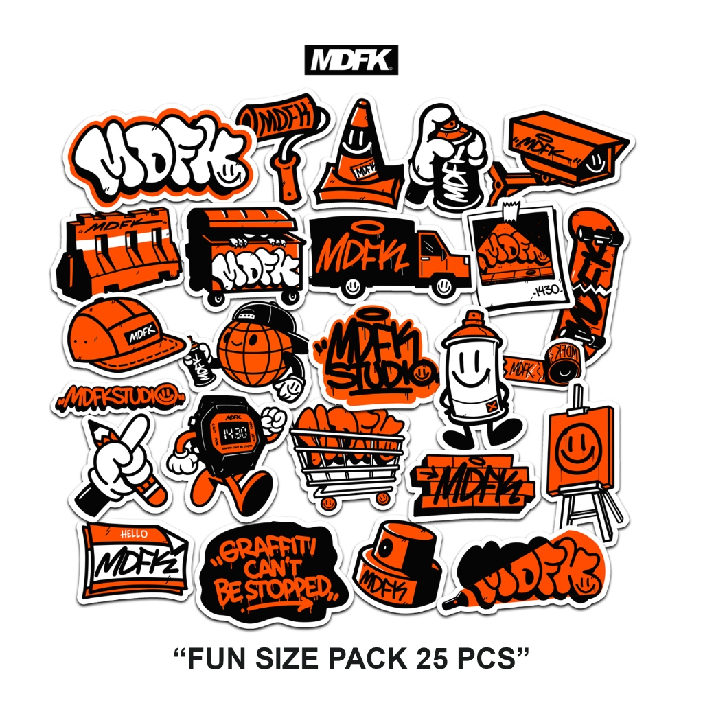 Mdfk FUN SIZE PACK OF 25 PCS Kpop Merch Stickers | Shopee Malaysia