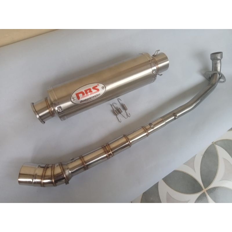 Exhaust Racing DBS 51mm For Wave 125 Xrm 125 Wave 100/110/115 Xrm 100/110/115 Rusi 100/110 RS ...