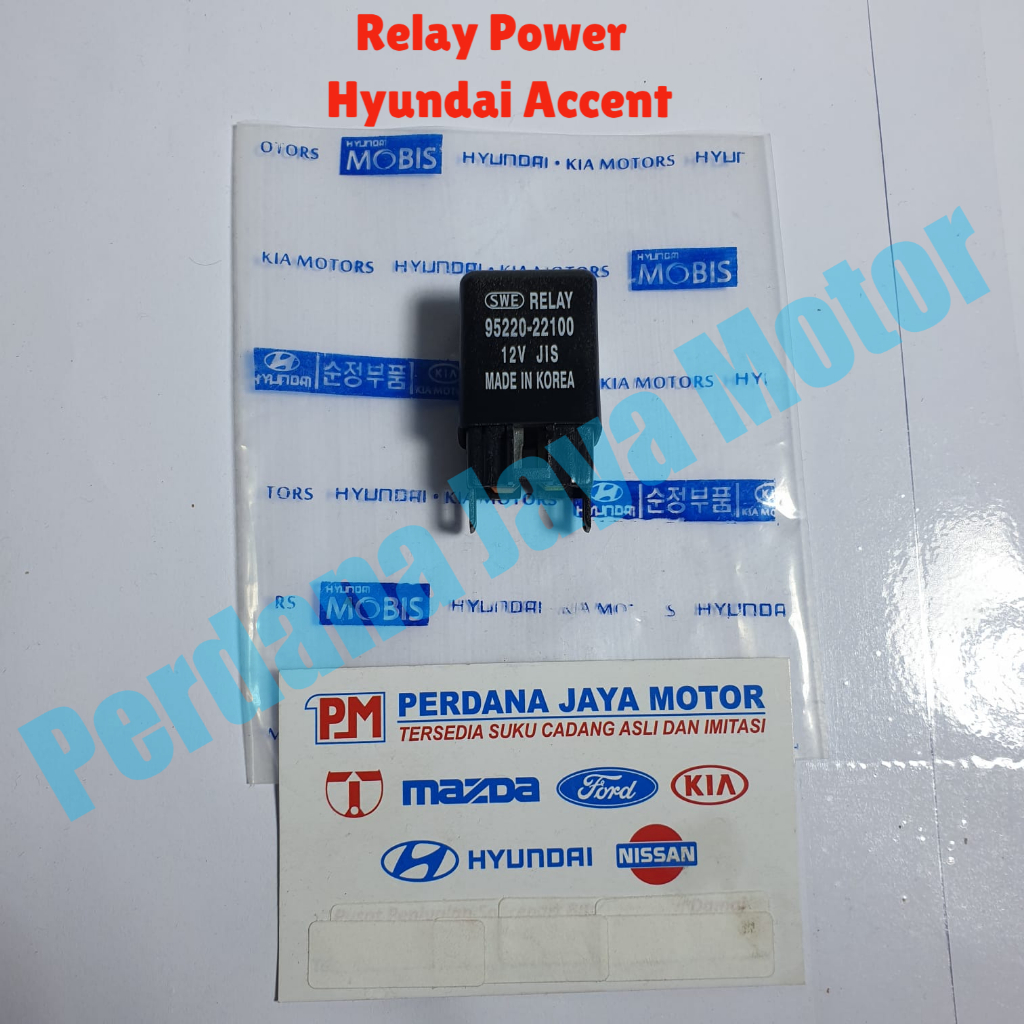 Hyundai Accent Trajet 4 Foot Power Relay Relay | Shopee Malaysia
