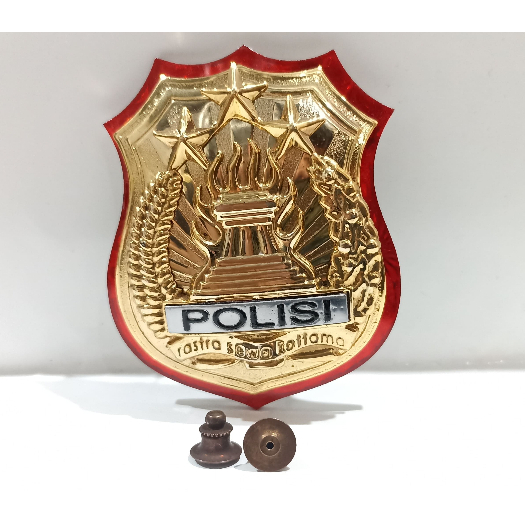 Gilded Acrylic Police Authority - Gilded Acrylic Police Badge | Shopee ...