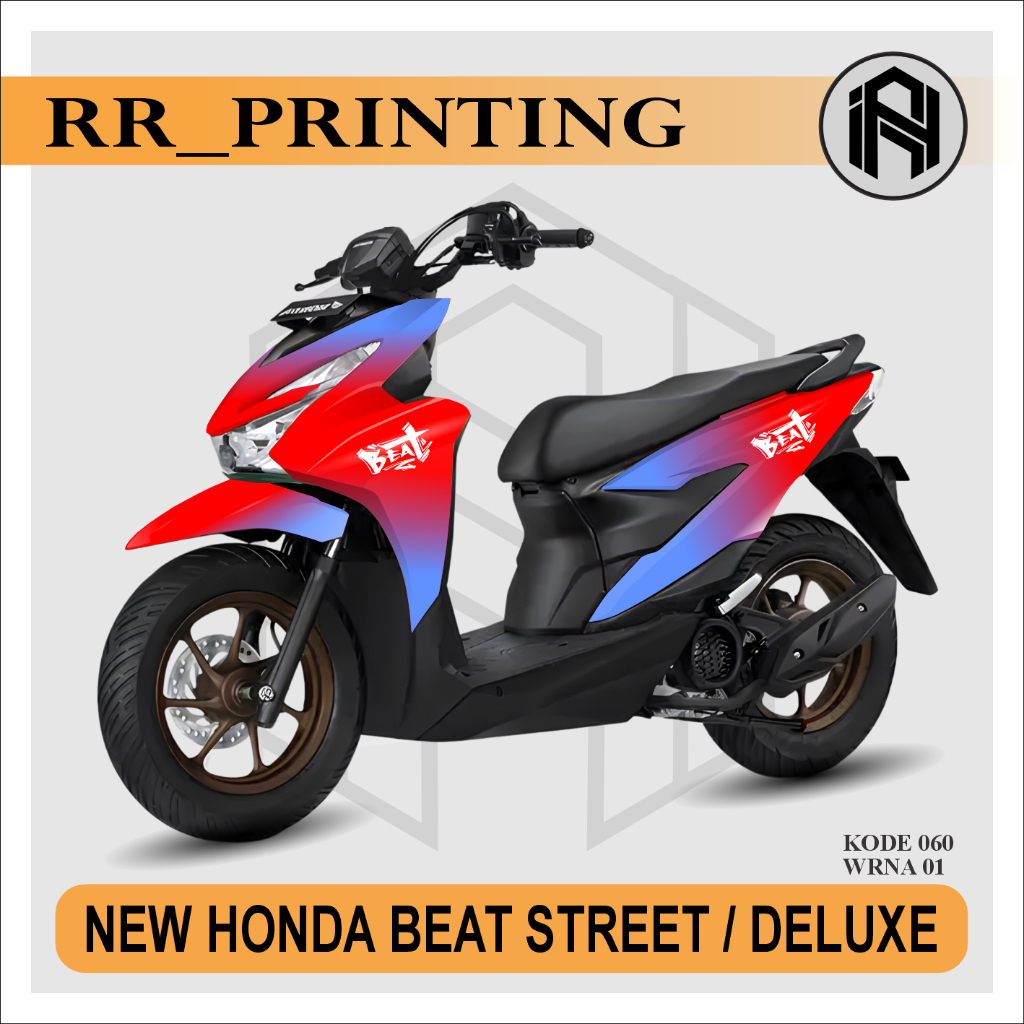 All NEW HONDA BEAT 2024 DECAL BEAT STREET BEAT DELUXE CBS POLOS SIMPLE ...