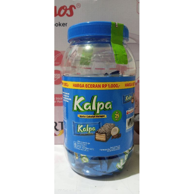 Kalpa Chocolate Coconut Wafer Jar Free Bubble Wrap | Shopee Malaysia
