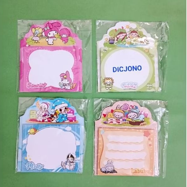 Sanrio character Sticky Notes / Memo Pad - Labubu - Momo | Shopee Malaysia
