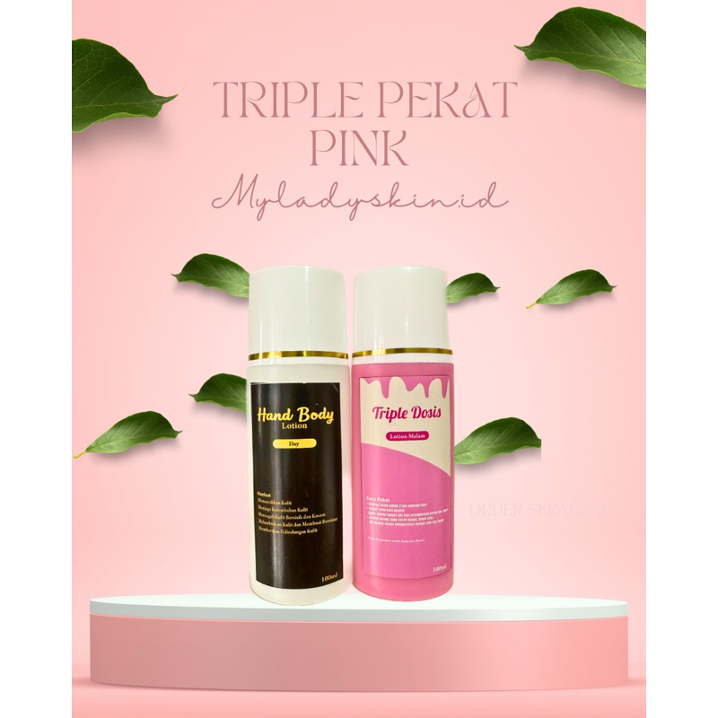 Solid texture triple dose package (pink) | Shopee Malaysia