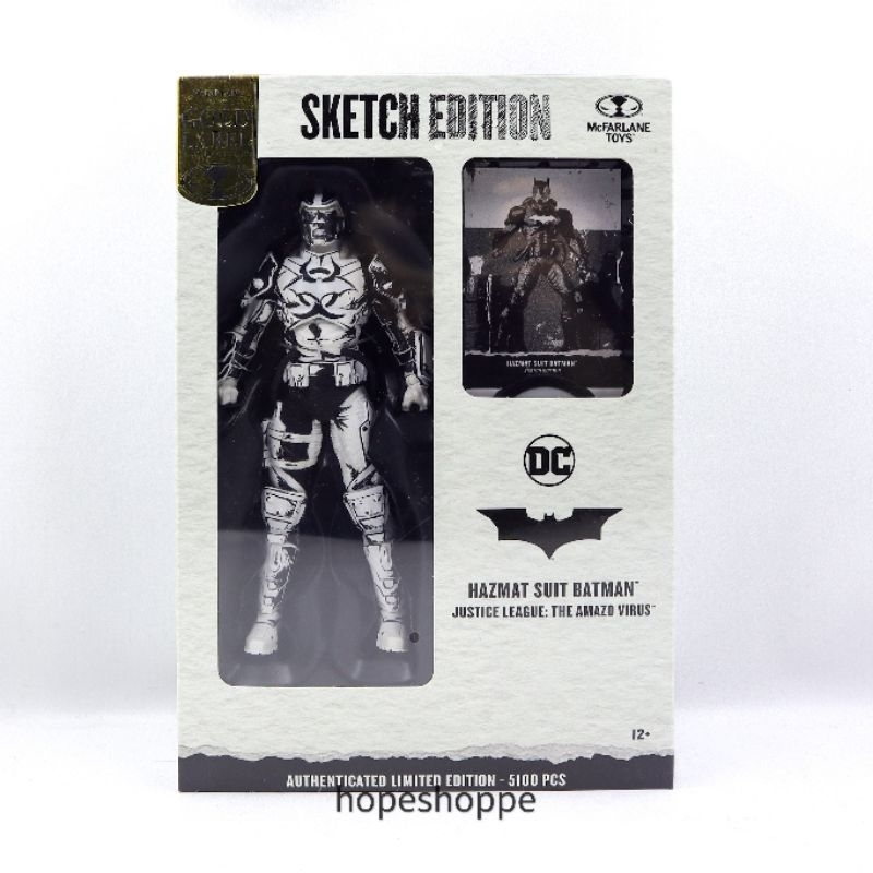 Mcfarlane Sketch Edition Hazmat Suit Batman Justice League the Abazo ...