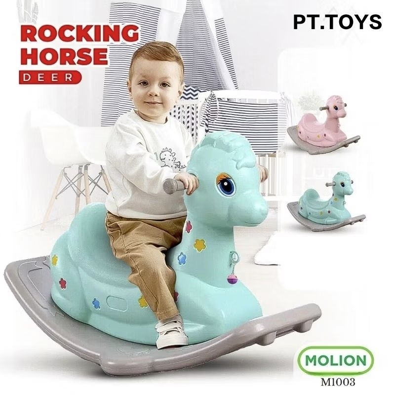Molion Seesaw Rocking Deer / Premium Horse Swing for Children M1003 ...