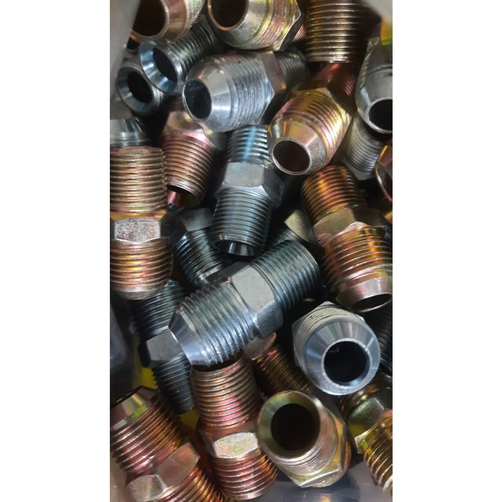 Double NEPPLE ELBOW 90 JIC 1" INCH - NPT 1" INCH | Shopee Malaysia