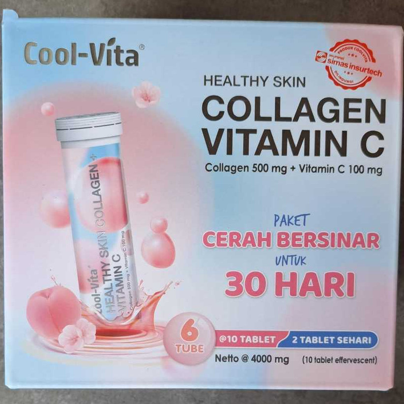 Coolvita Beauty Collagen Healthy Effervescent - 10 Tablets / Skin ...