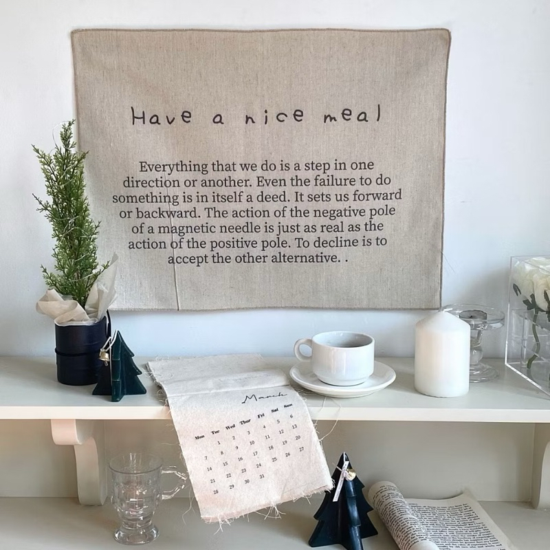 [JAFA] Sun Korean Aesthetic Napkin Props Premium Korean Hanging Cloth ...