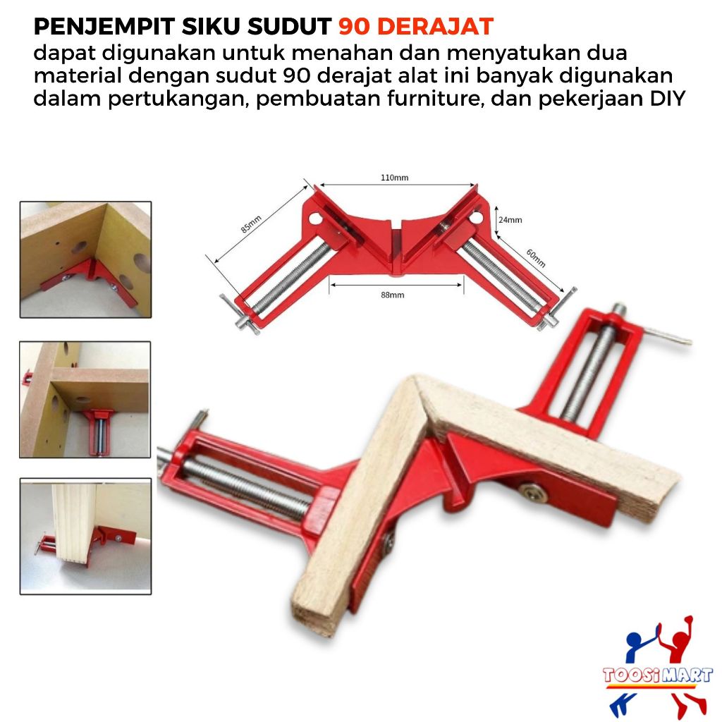 SIKU MITRE Corner Clamp-Right Angle Clamp 90 Degree Clamp-Miter Right ...