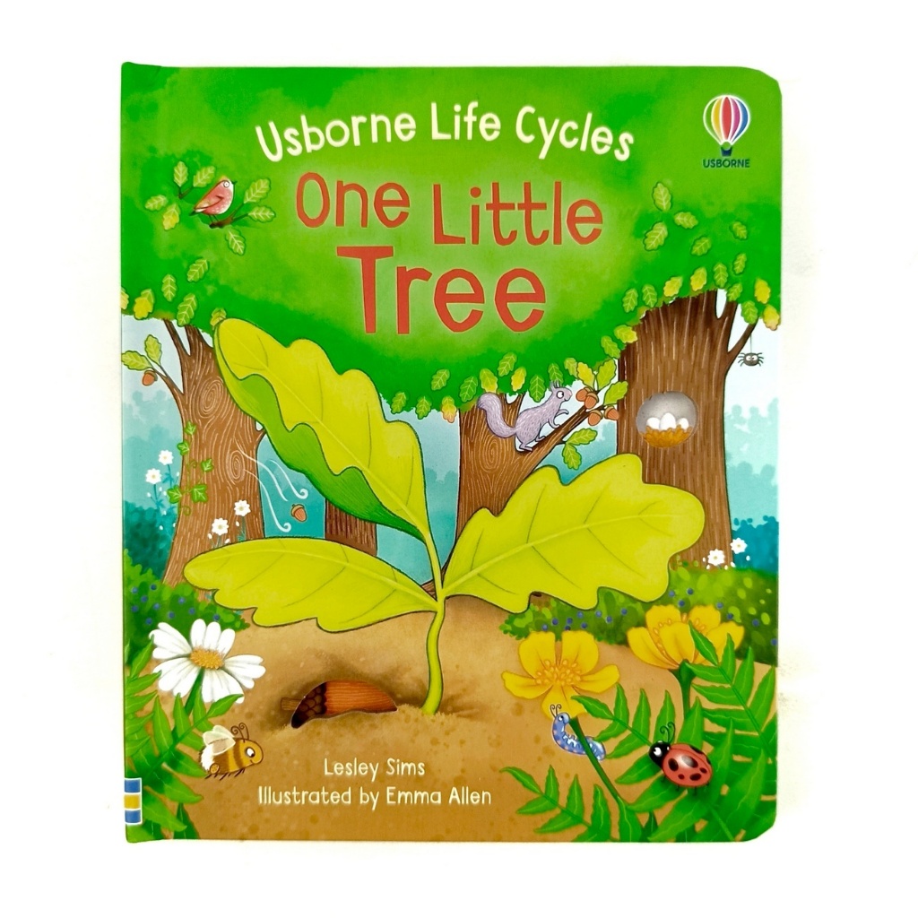 ORIGINAL Usborne Life Cycles One Little Tree - Leon Books | Shopee Malaysia