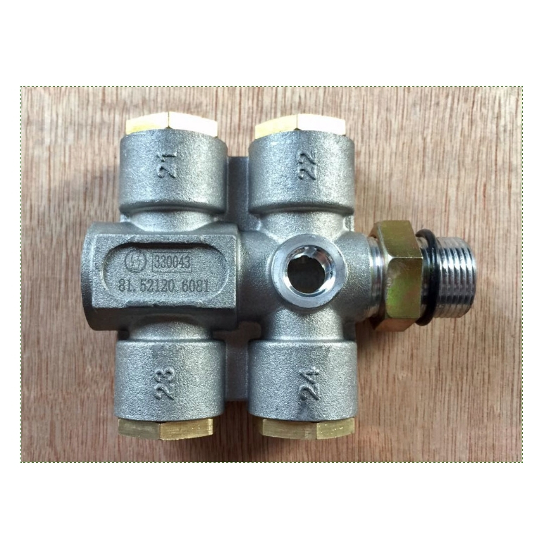 SHACMAN X3000-F3000-F2000 Pressure limiting valve 2-position 5-way ...