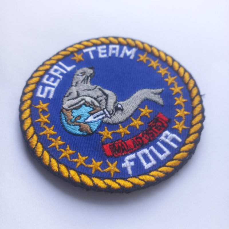 Usn SEAL Team Four/IV US Navy SEALS Team Four Embroidered Patch | Shopee Malaysia