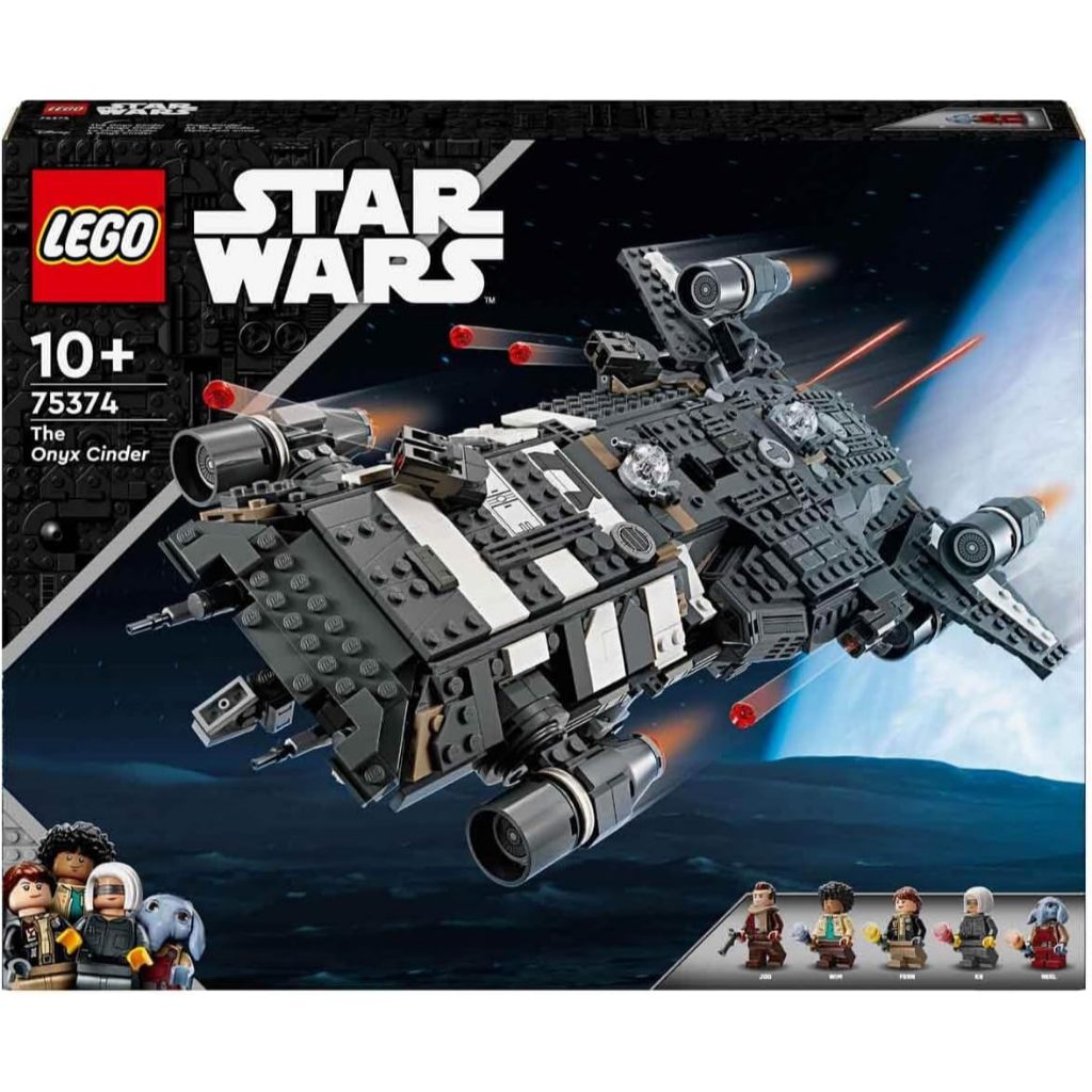 Lego Star Wars: Skeleton Crew The Onyx Cinder - Collectible Spaceship ...