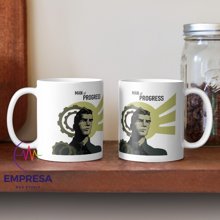 Man of Progress Arcane Jayce and Viktor JayVik Ceramic Coffee Mug ...