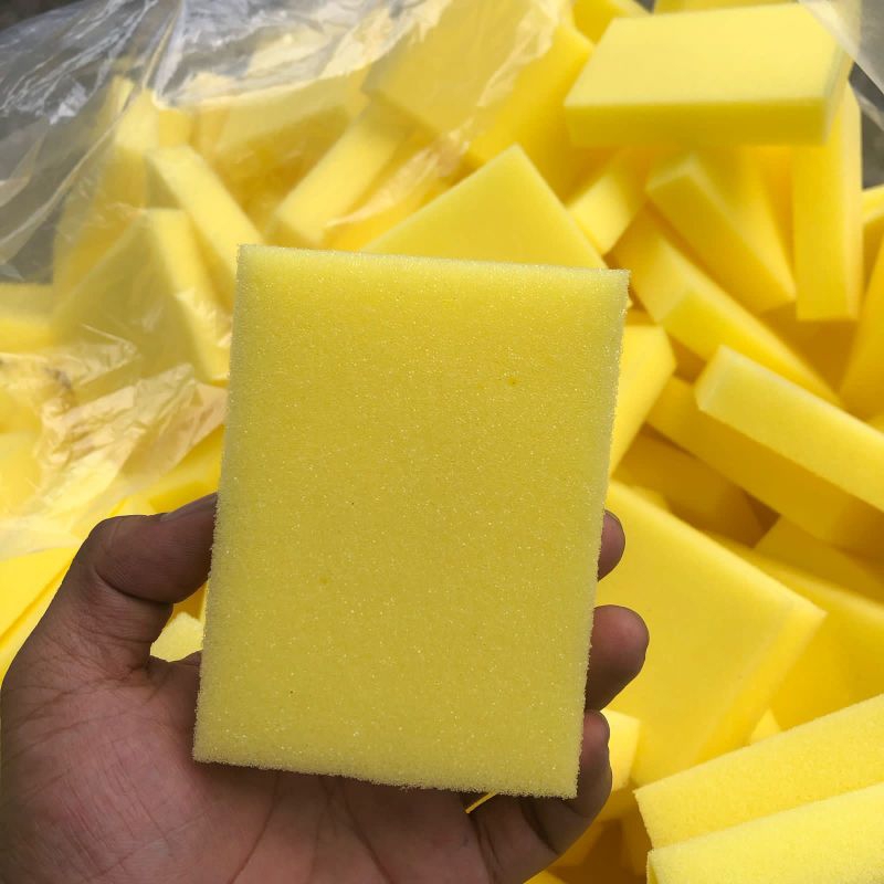 Inoac foam washing sponge measuring 10x7x2 cm | Shopee Malaysia