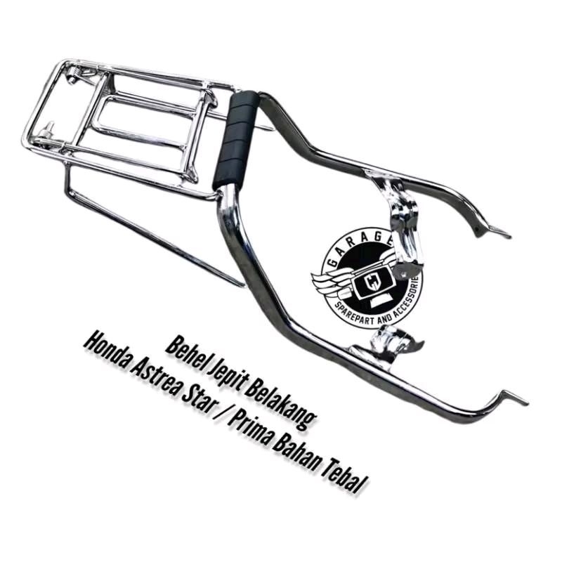 Backrack Rear Stirrup Clip Rear Clip Rack for Honda Astrea Star Prima ...