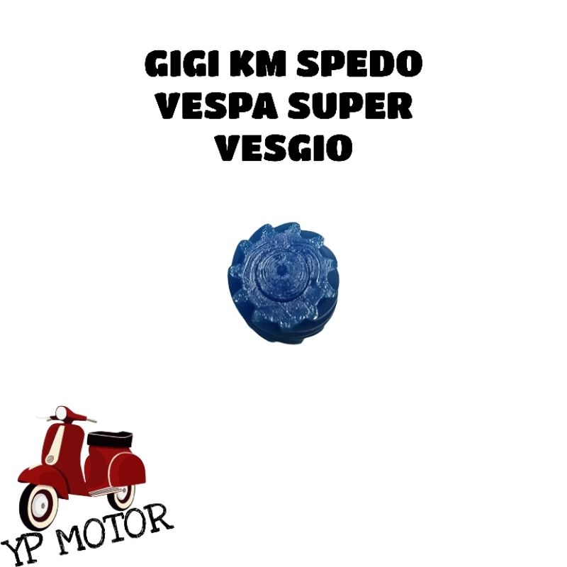 Vesgio KM Teeth Pineapple Speedo Speedometer Vespa Super Spare Parts ...